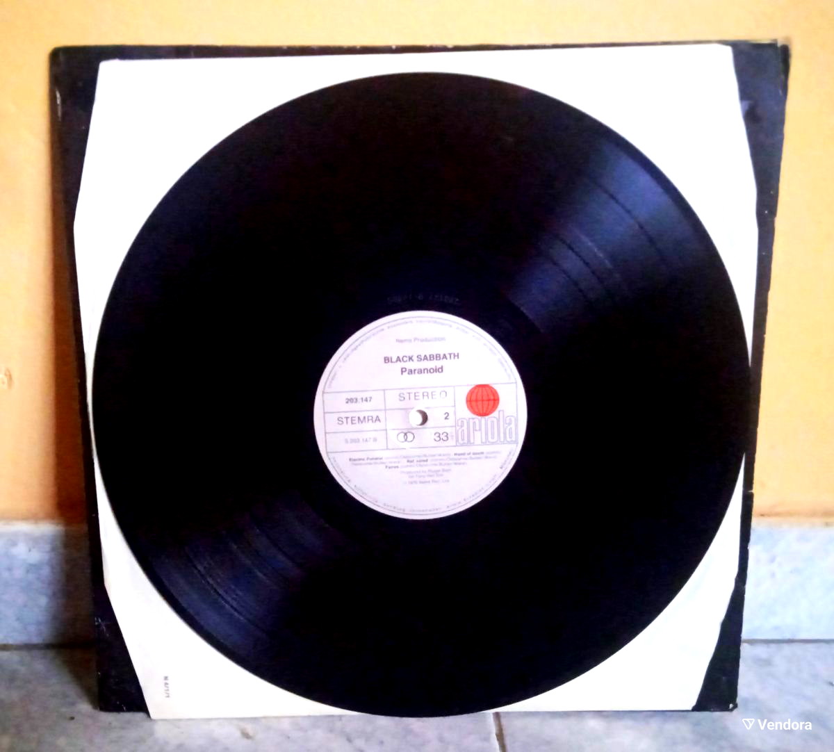 BLACK SABBATH - Paranoid (1970) Δισκος… - € 45,00 - Vendora