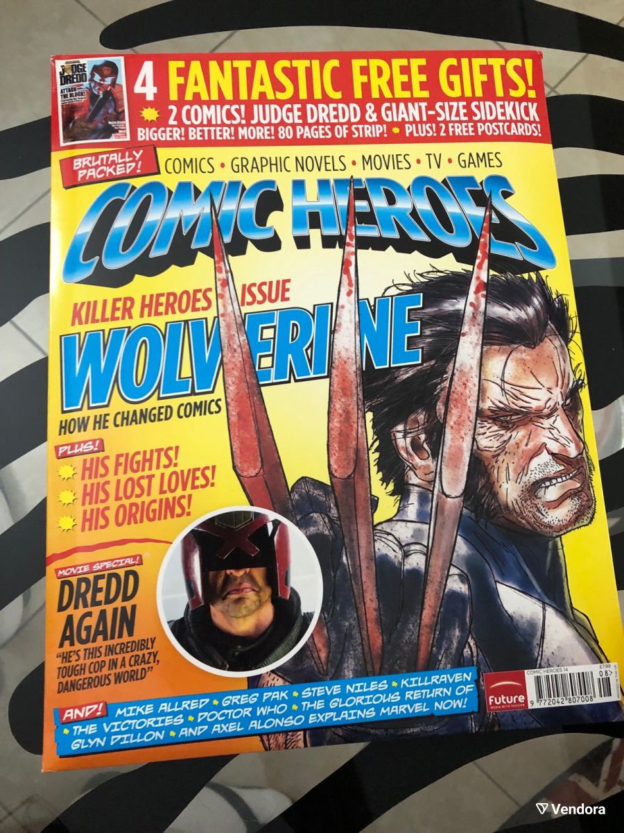 Comic Heroes Magazine №14 употребявано с… - € 32,00 - Vendora.bg