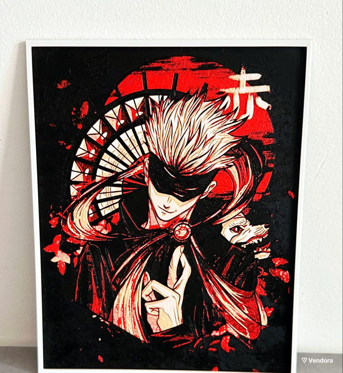 3d ανάγλυφη εικόνα Saturo Gojo Jujutsu… - € 9,00 - Vendora.gr