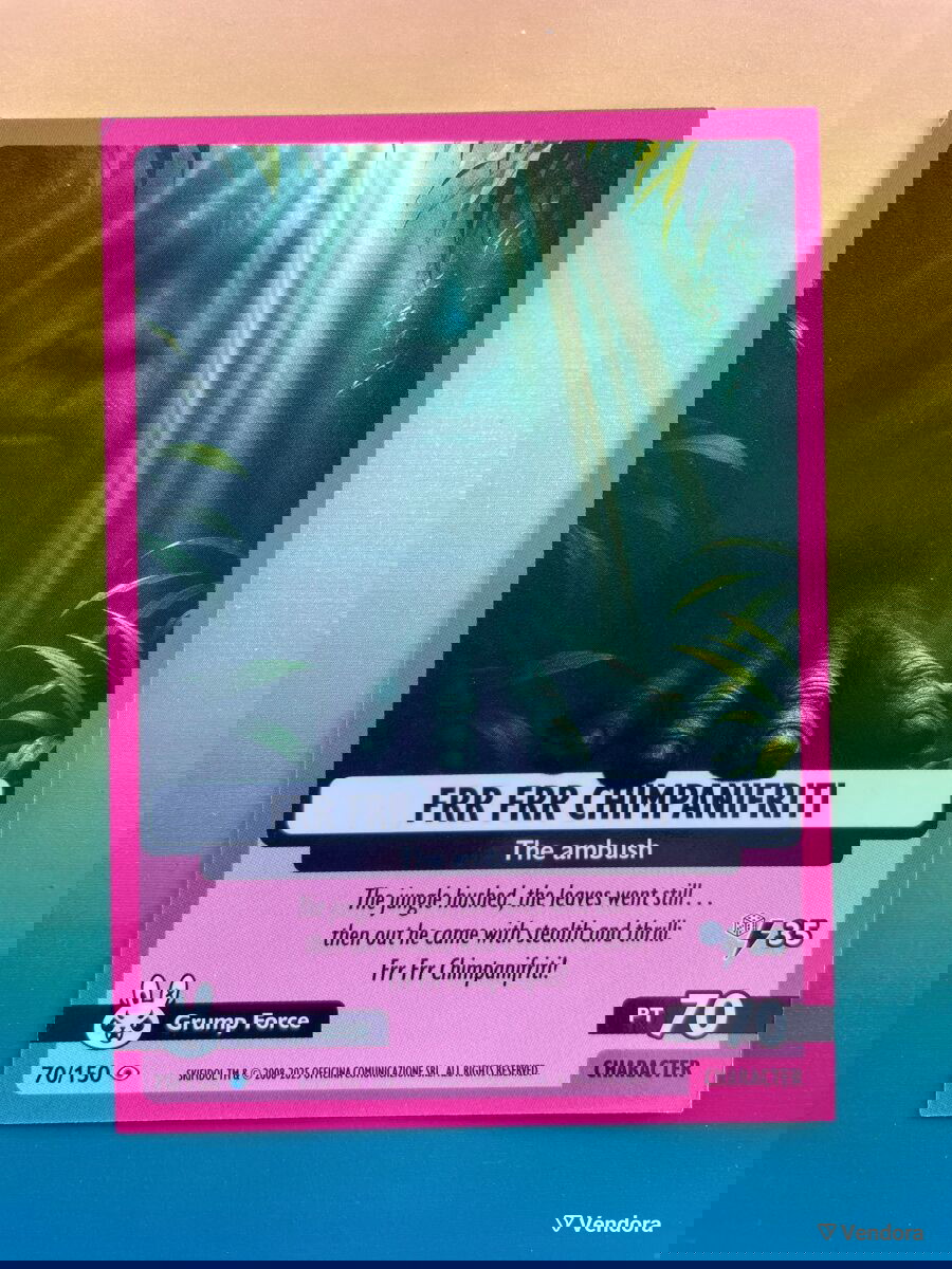 Κάρτα Frr Frr Chimpanifriti #70 Italian… - € 0,60 - Vendora.gr