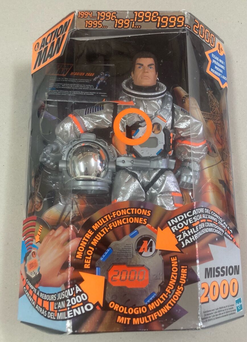 Hasbro 1999 Action Man Mission 2000 100 00 Vendora
