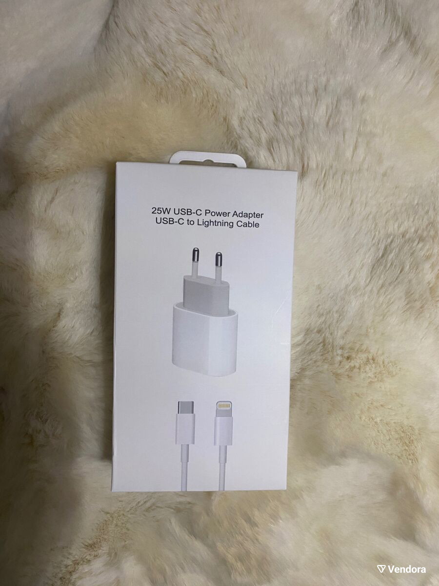 Φορτιστής για iPhone fast charge 25W… - € 10,75 - Vendora.gr