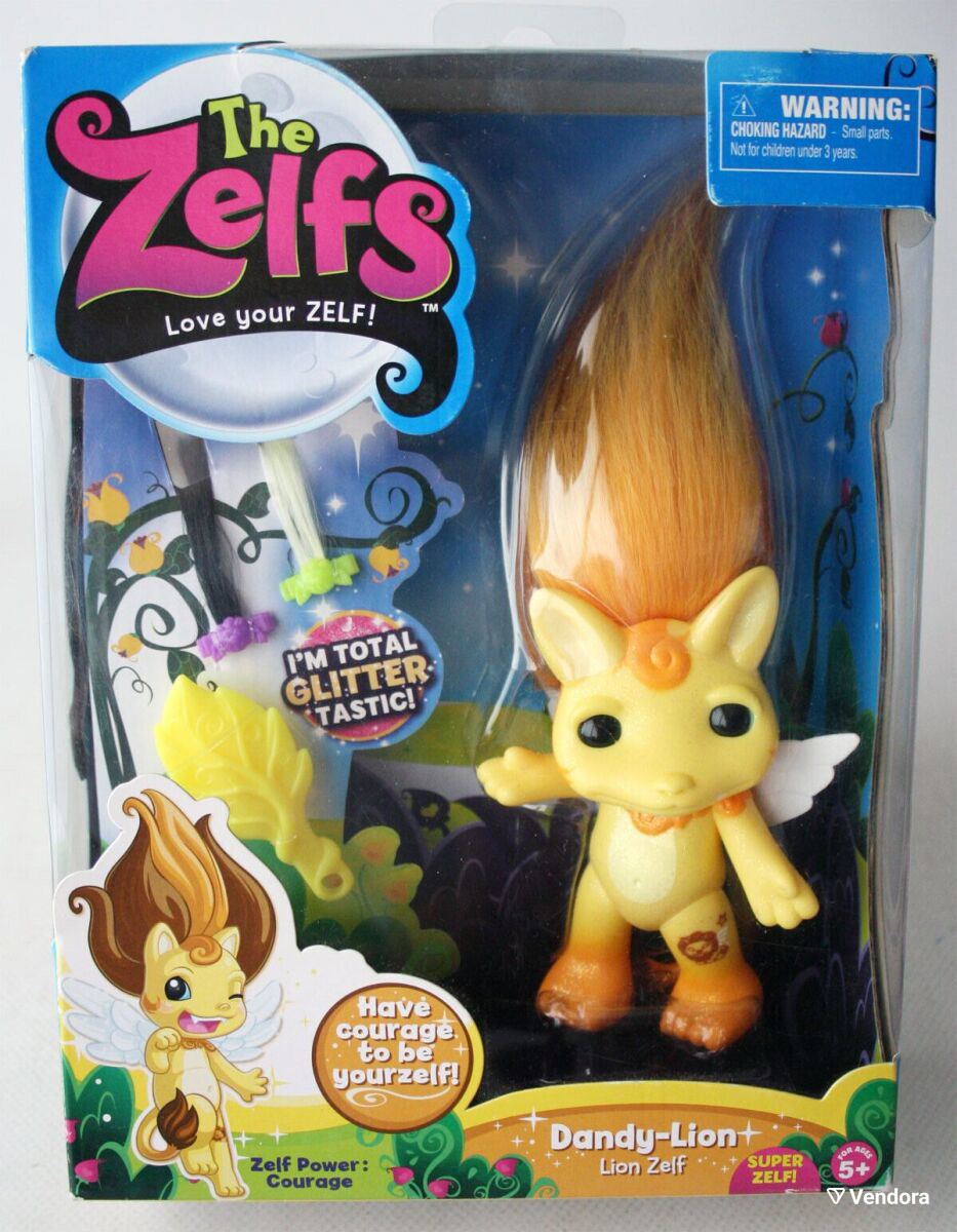 The Zelfs Dandy Lion Zelf Glitter Doll… - € 29,00 - Vendora.gr