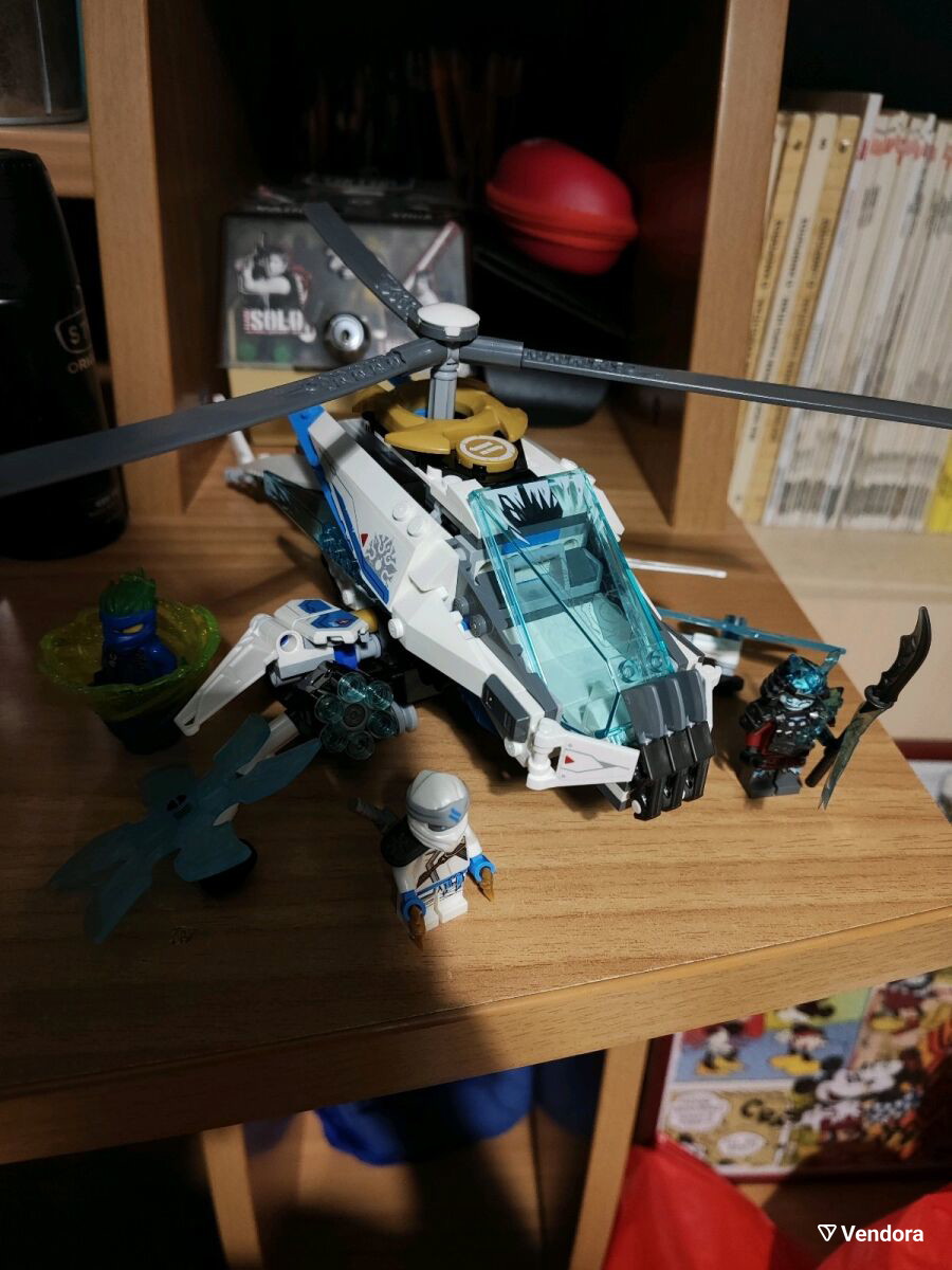 lego ninjago "shuricopter" 70673 full set - € 50,00 - Vendora.gr