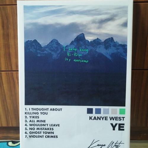 Καμβάς Kanye West YE Album καινούργιος… - € 20,00 - Vendora.gr