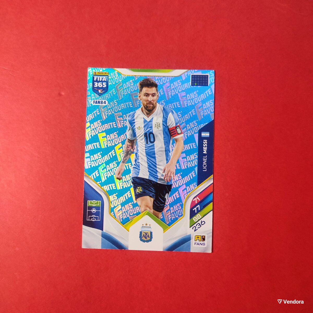 Κάρτα Lionel Messi Fans' Favourite μπλε… - € 5,00 - Vendora.gr