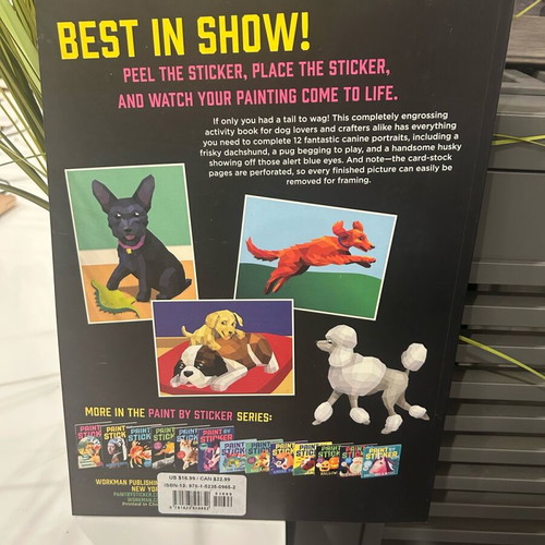 Βιβλίο Paint by Sticker: Dogs καινούργιο… - € 12,00 - Vendora.gr