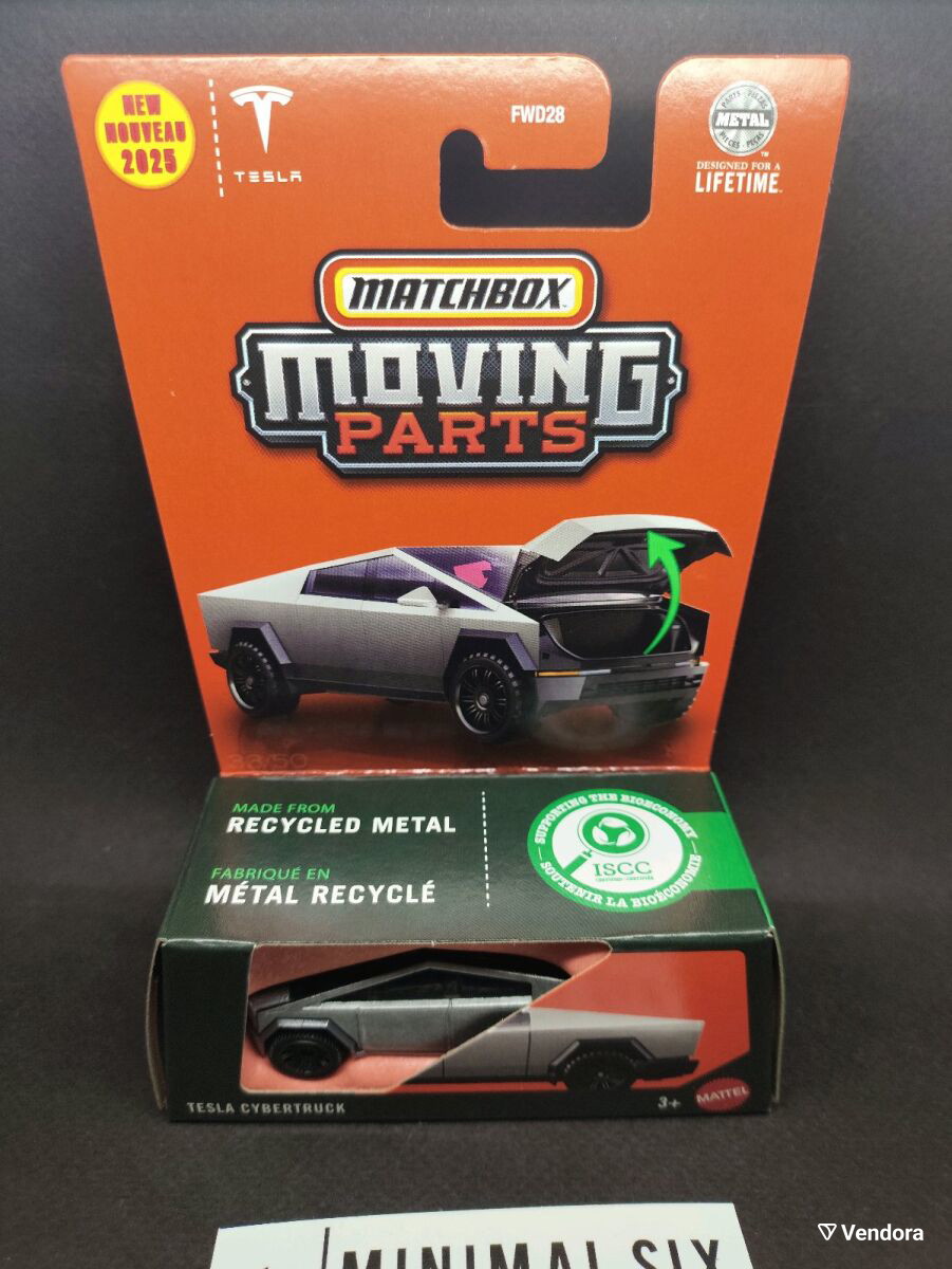 Играчка кола Matchbox Tesla Cybertruck… - € 9,99 - Vendora.bg