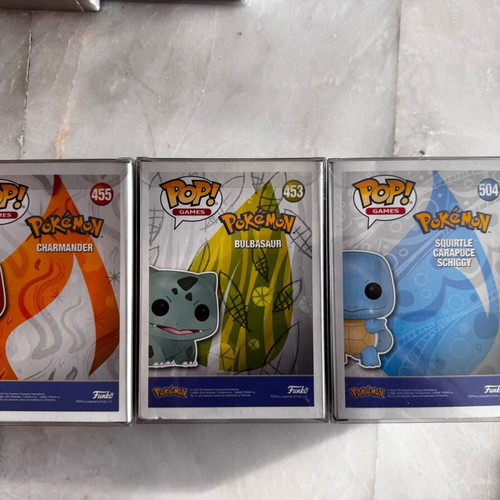 Funko Pop Pokemon 3 starters καινούργιο… - € 50,00 - Vendora.gr