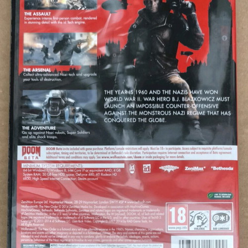 Wolfenstein The New Order PC DVD-ROM σαν… - € 20,00 - Vendora.gr