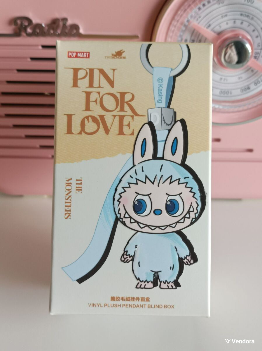 Αυθεντικό Labubu της σειράς "Pin for… - € 24,00 - Vendora.gr