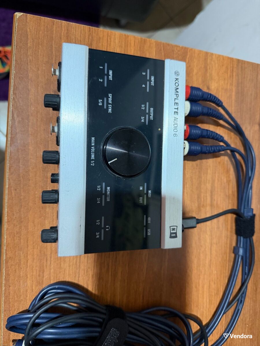Sound Card Audio 6 Traktor… - € 100,00 - Vendora.gr