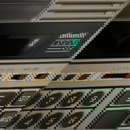 Olivetti Logos 454 ψηφιακή αριθμομηχανή… - € 120,00 - Vendora.gr