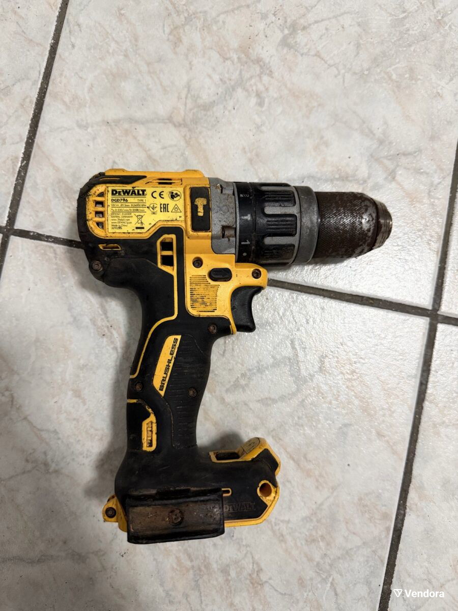 Dewalt DCD796 κρουστικό δραπανοκατσάβιδο… - € 50,00 - Vendora.gr