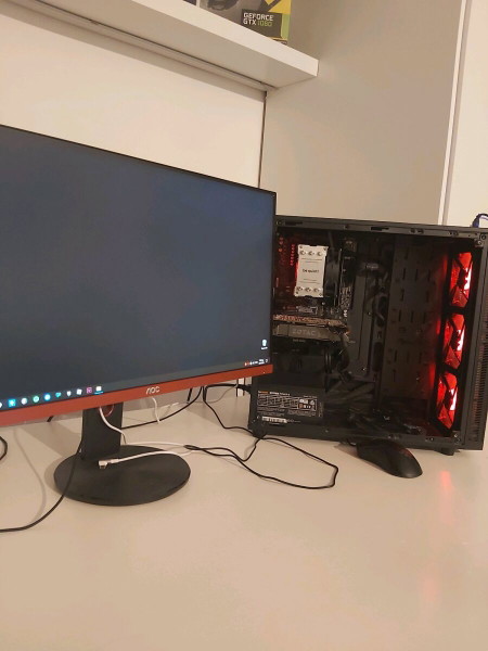 Gaming setup (Pc and Monitor) - € 600,00 - Vendora.gr