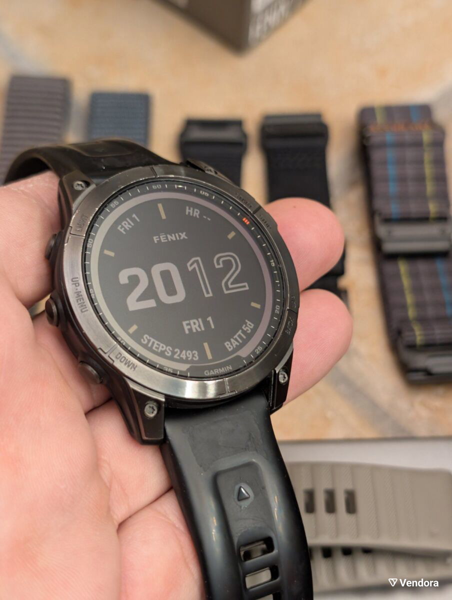 Garmin Fenix 7 Solar Stainless Steel… - € 400,00 - Vendora.gr