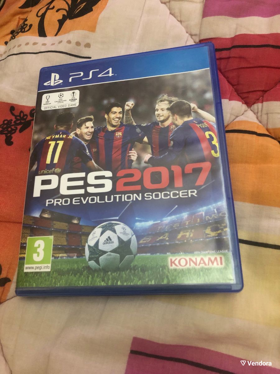 PES 2017 PS4 βιντεοπαιχνίδι μεταχειρισμένο - € 10,00 - Vendora.gr
