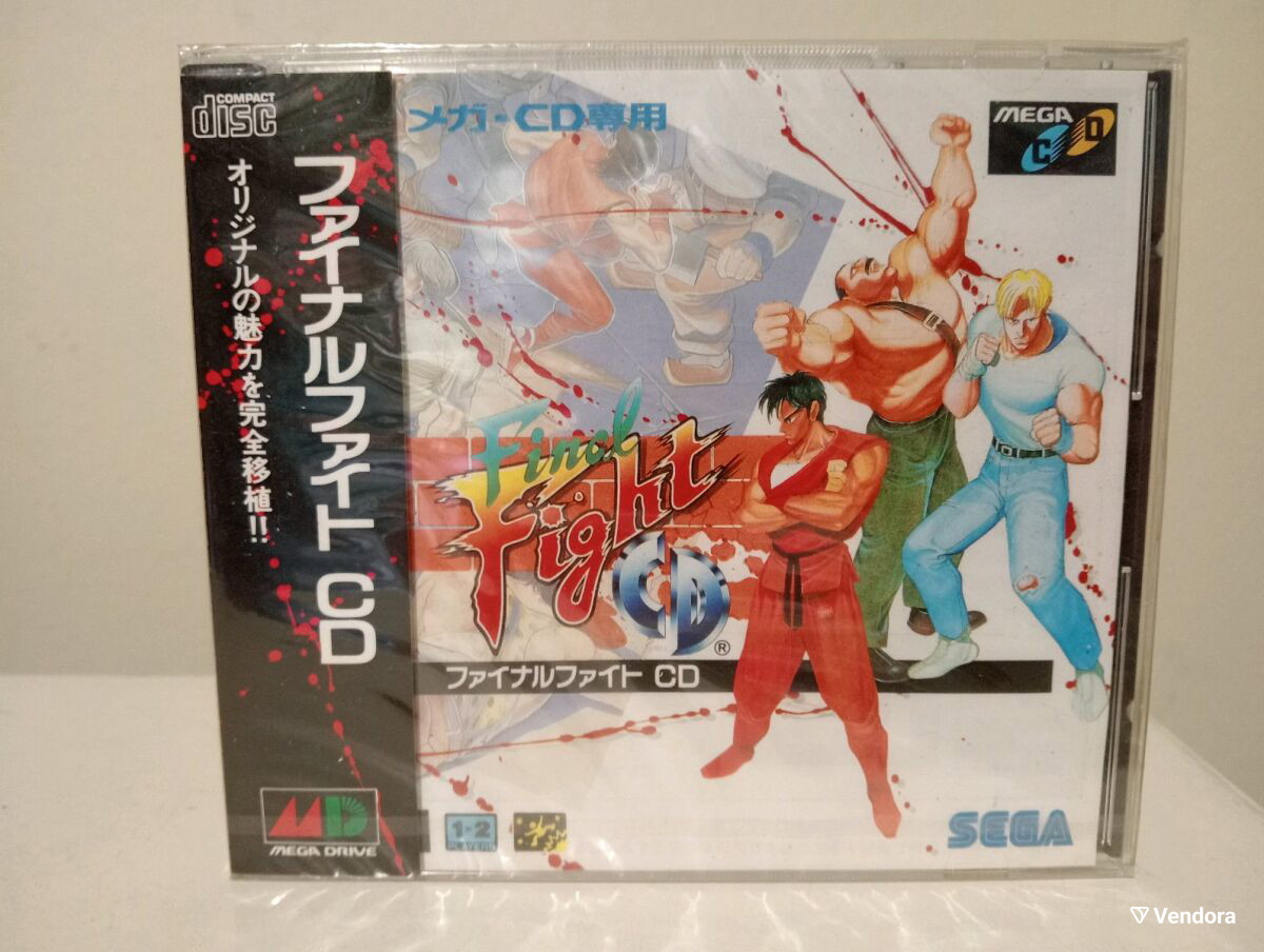 Final Fight Sega Mega CD καινούριο,… - € 109,00 - Vendora.gr