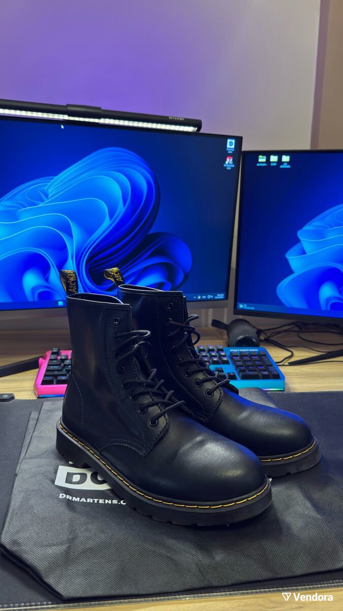 Μποτάκια Dr. Martens 45 μαύρα… - € 70,00 - Vendora.gr