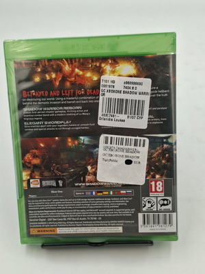 Shadow Warriors Xbox One καινούργιο,… - € 40,00 - Vendora.gr