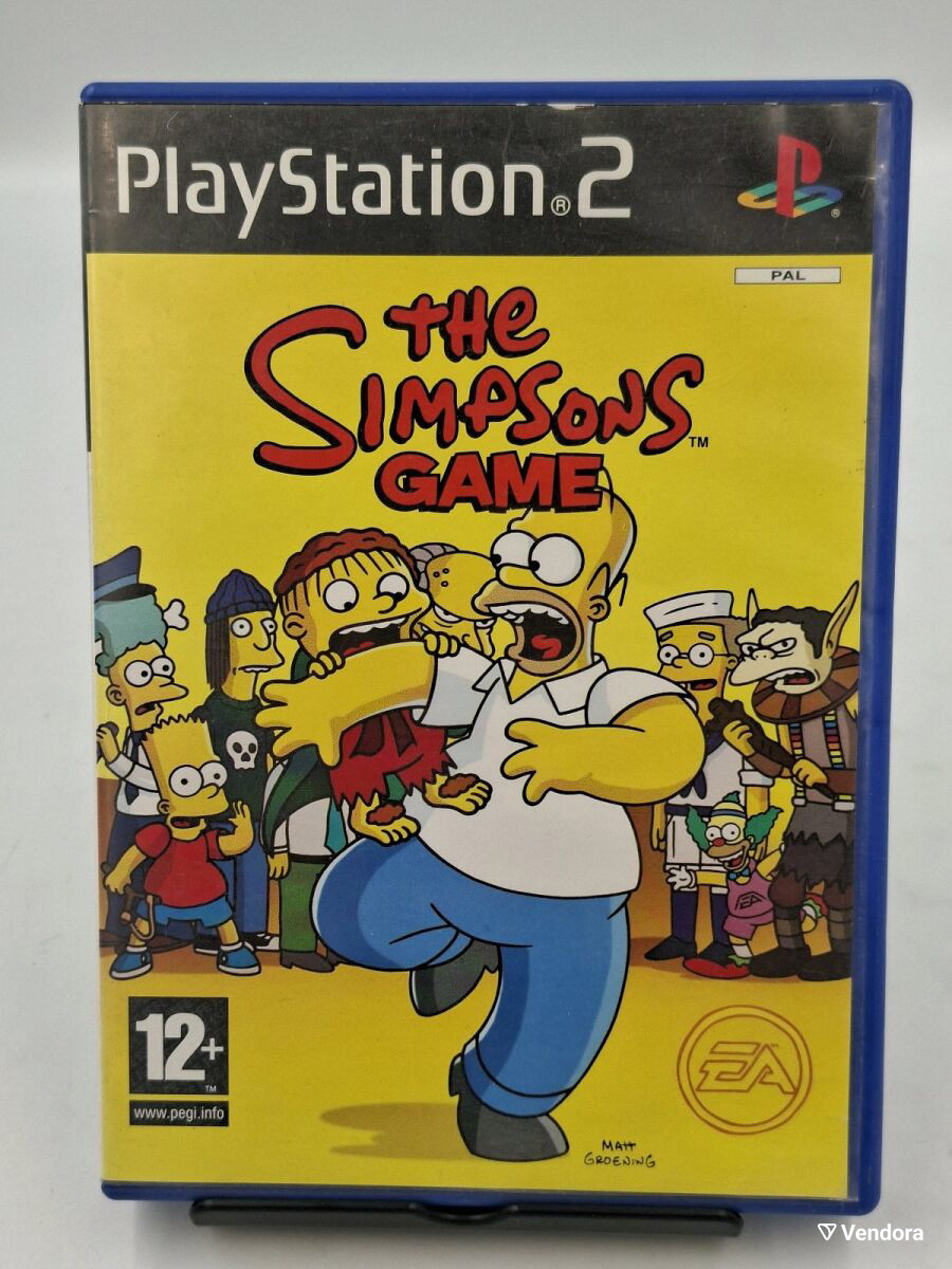 The Simpsons Game PlayStation 2… - € 15,00 - Vendora.gr
