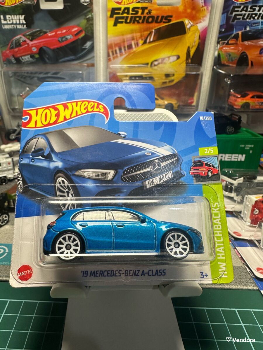 Hotwheels 19 Mercedes-Benz A-Class… - € 8,00 - Vendora.bg