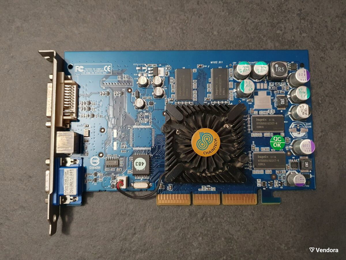 Chaintech Geforce FX5600 256MB DDR AGP… - € 35,00 - Vendora.gr