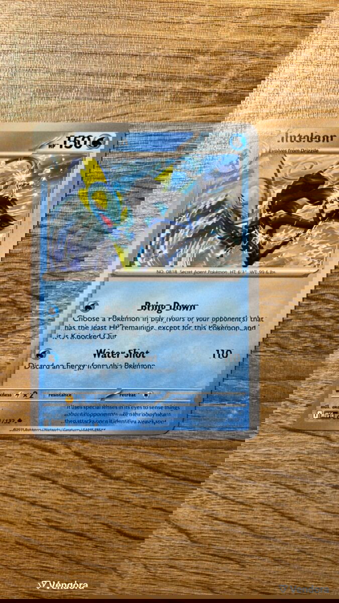 Κάρτα Inteleon Pokemon Mega Evolution σαν… - € 0,25 - Vendora.gr