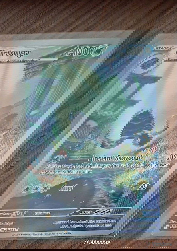 Pokemon Card Tirtouga 108 Black Bolt σε… - € 11,00 - Vendora.gr