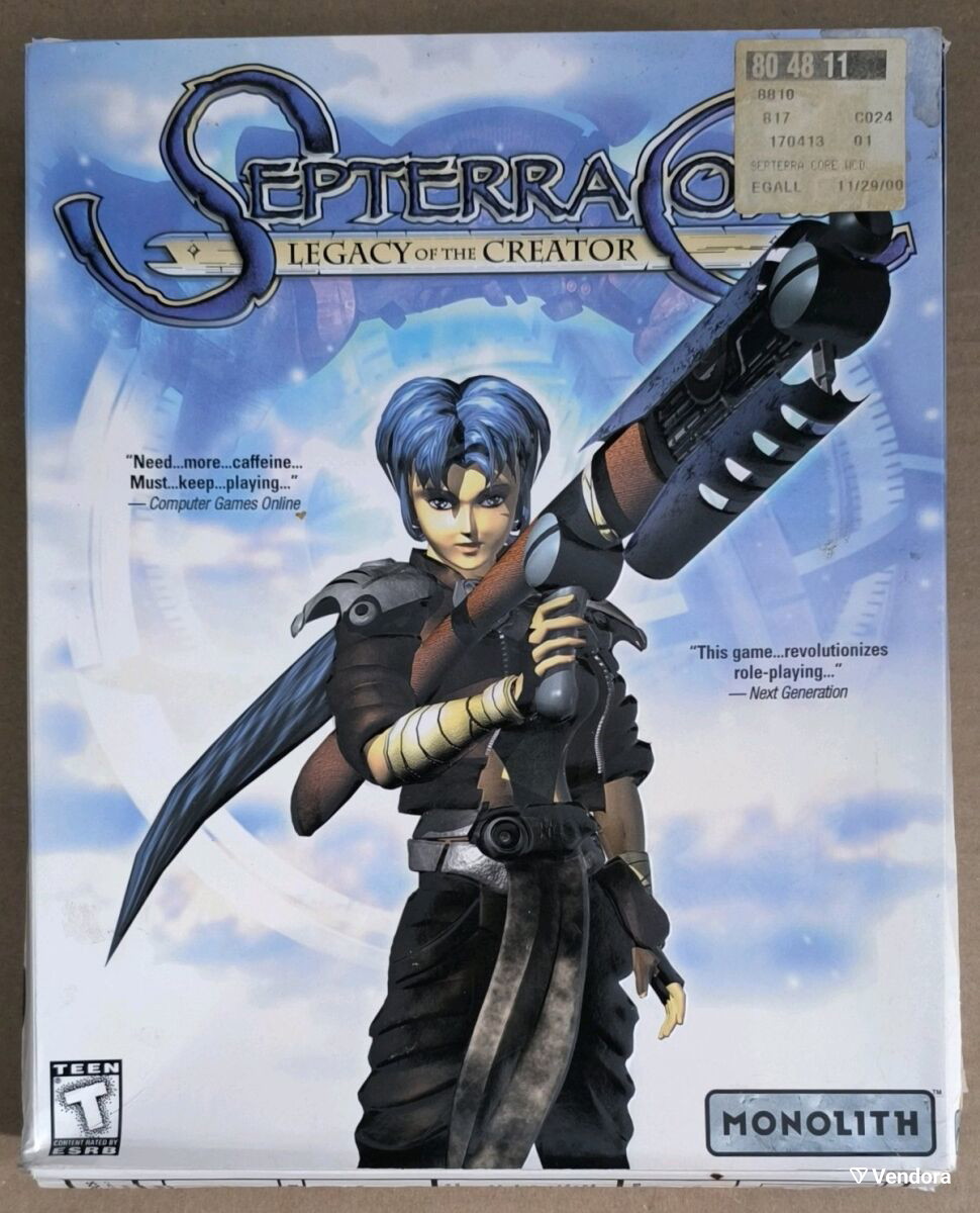 Septerra Core Legacy Of The Creator PC… - € 60,00 - Vendora.gr