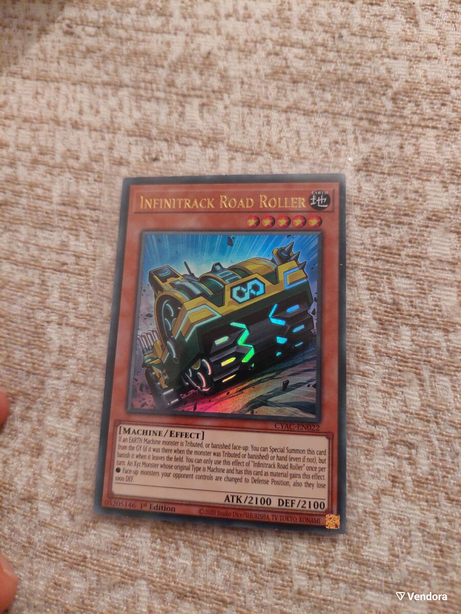 Yu-Gi-Oh Infinitrack Road Roller ultra… - € 0,80 - Vendora.gr