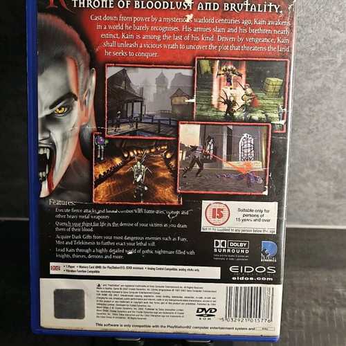 Blood Omen 2 PlayStation 2 μεταχειρισμένο - € 22,00 - Vendora.gr