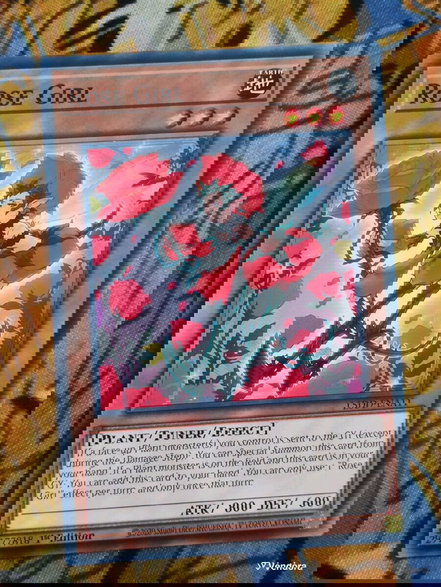 Rose Girl Effect Monster κάρτα Yu-Gi-Oh!… - € 0,25 - Vendora.gr