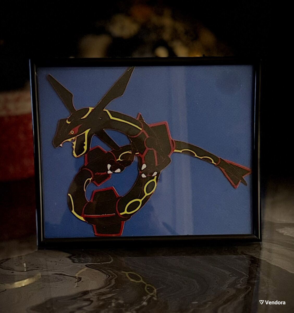 Pokemon Shiny Rayquaza χειροποίητη 2D… - € 10,00 - Vendora.gr