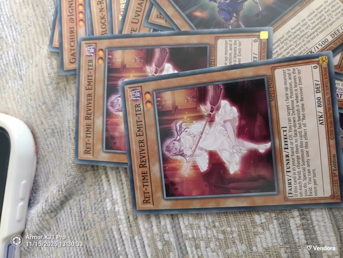 Yu-Gi-Oh Ret-time Reviver Emit-ter σαν… - € 0,89 - Vendora.gr