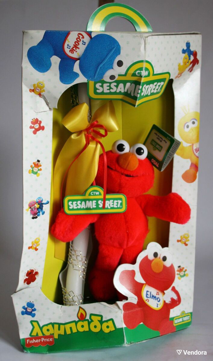 VINTAGE 1996 SESAME STREET ELMO… - € 39,00 - Vendora.gr