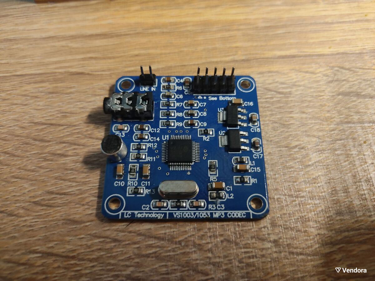Arduino MP3 Module VS1053B καινούργιο με… - € 2,95 - Vendora.gr