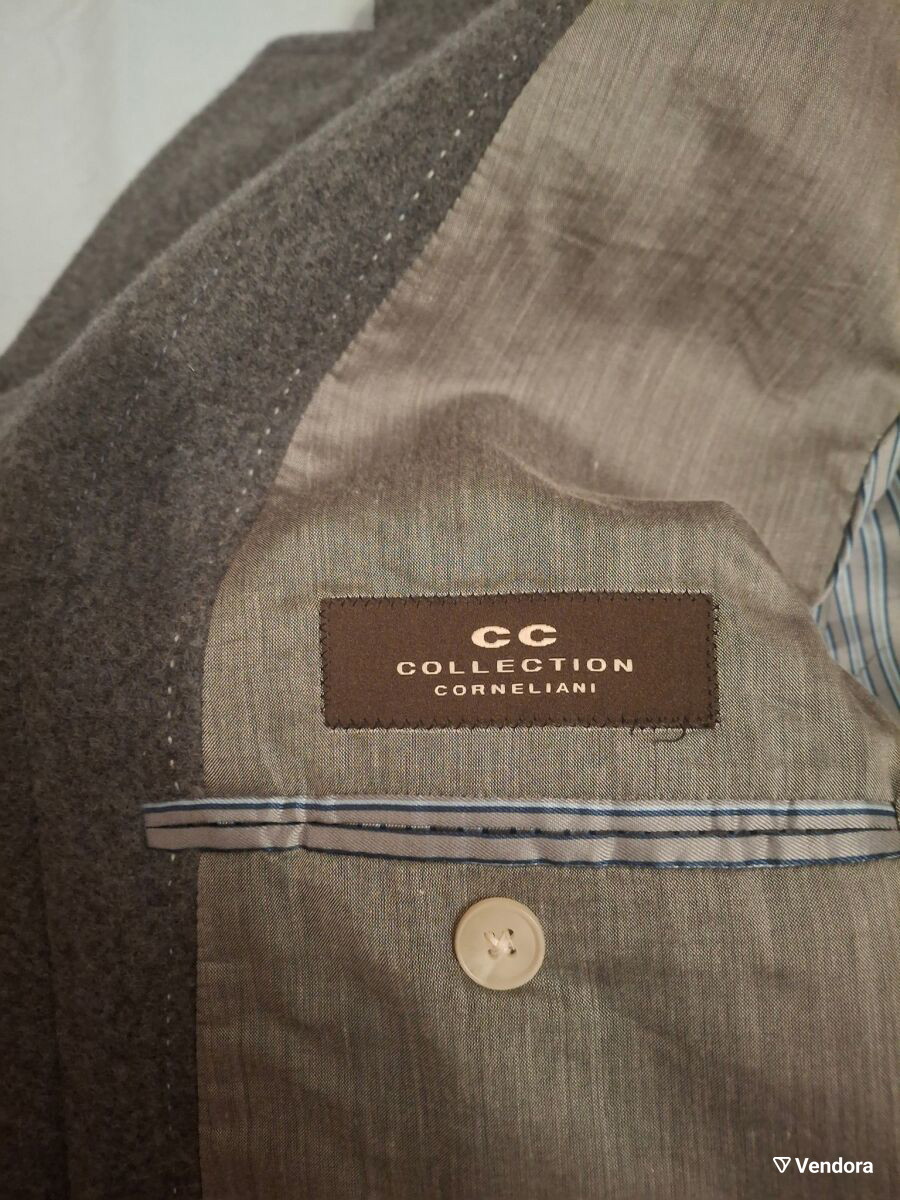 Παλτό CC Collection Corneliani γκρι σαν… - € 500,00 - Vendora.gr