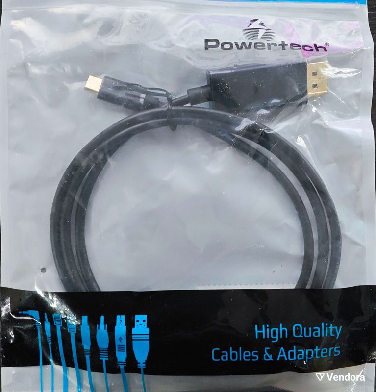 Powertech USB 2.0 καλώδιο USB-C αρσενικό… - € 3,00 - Vendora.gr