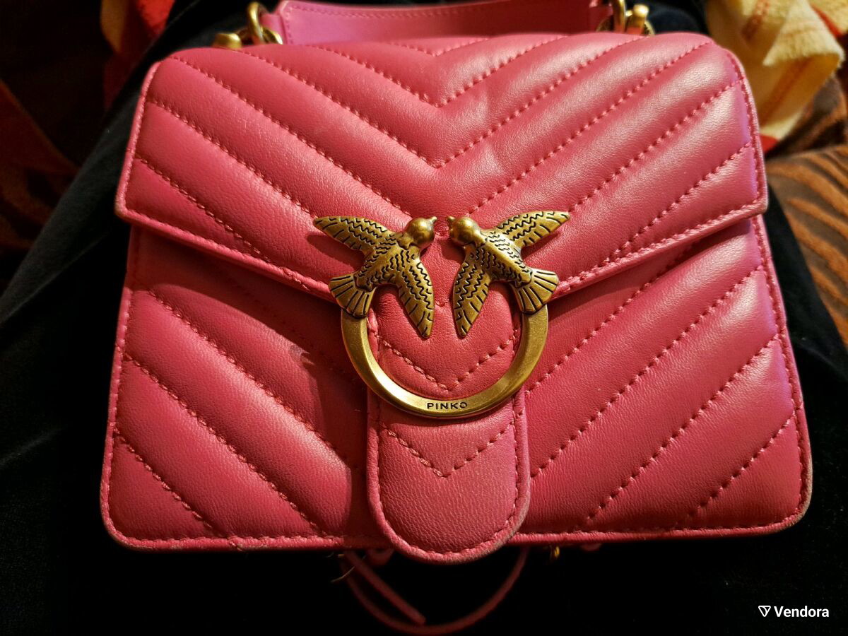 Pinko χιαστί δερματινο τσαντακι - € 95,00 - Vendora.gr
