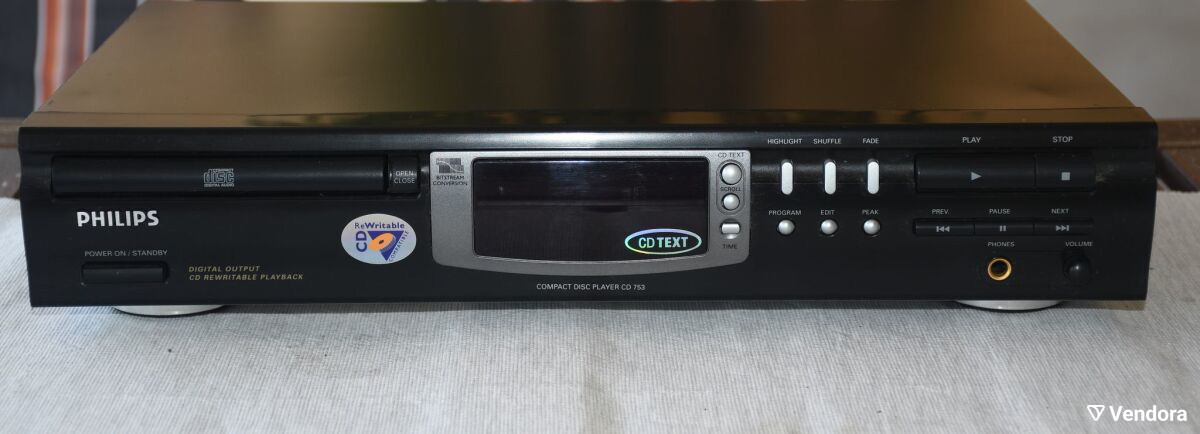 Philips CD-753 CD плейър - € 90,00 - Vendora.bg