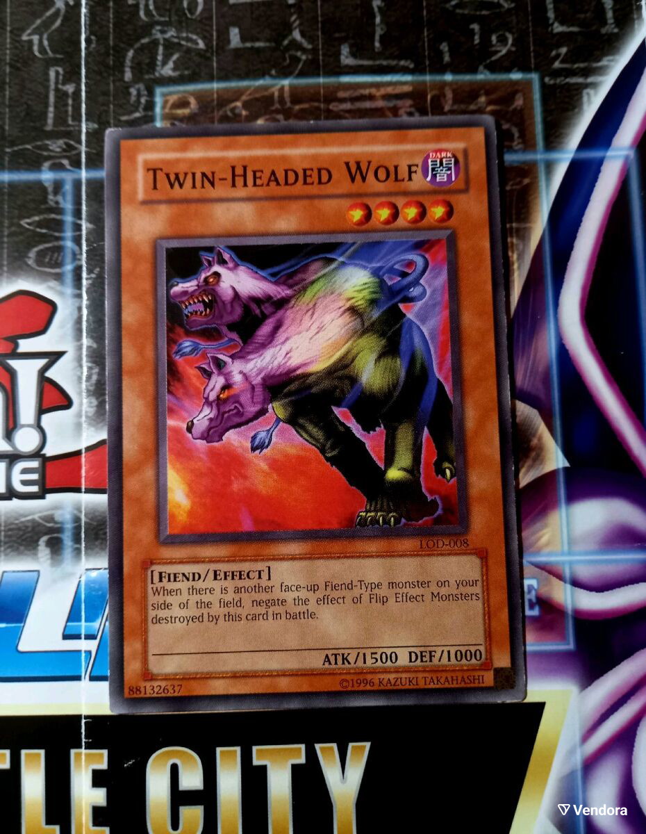 Κάρτα Yu-Gi-Oh Twin-headed Wolf… - € 0,50 - Vendora.gr