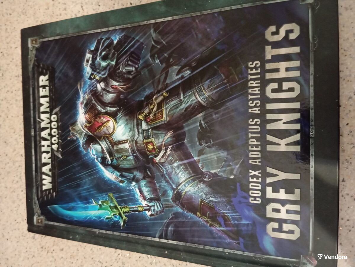 Grey Knights Codex 7η Έκδοση 40K σε… - € 18,00 - Vendora.gr