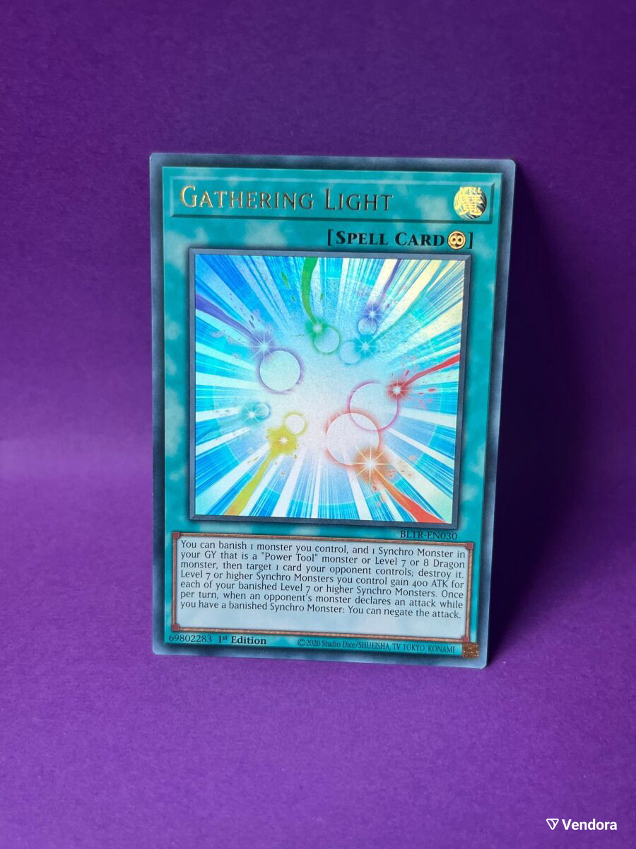 Gathering Light κάρτα Yu-Gi-Oh! σαν… - € 0,48 - Vendora.gr