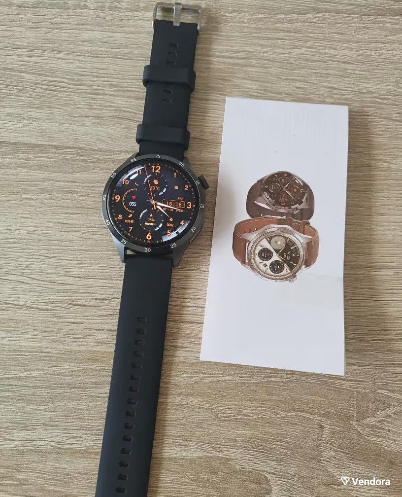 Smart Watch GT4 Pro Μαύρο Νέο με OLED… - € 30,00 - Vendora.gr
