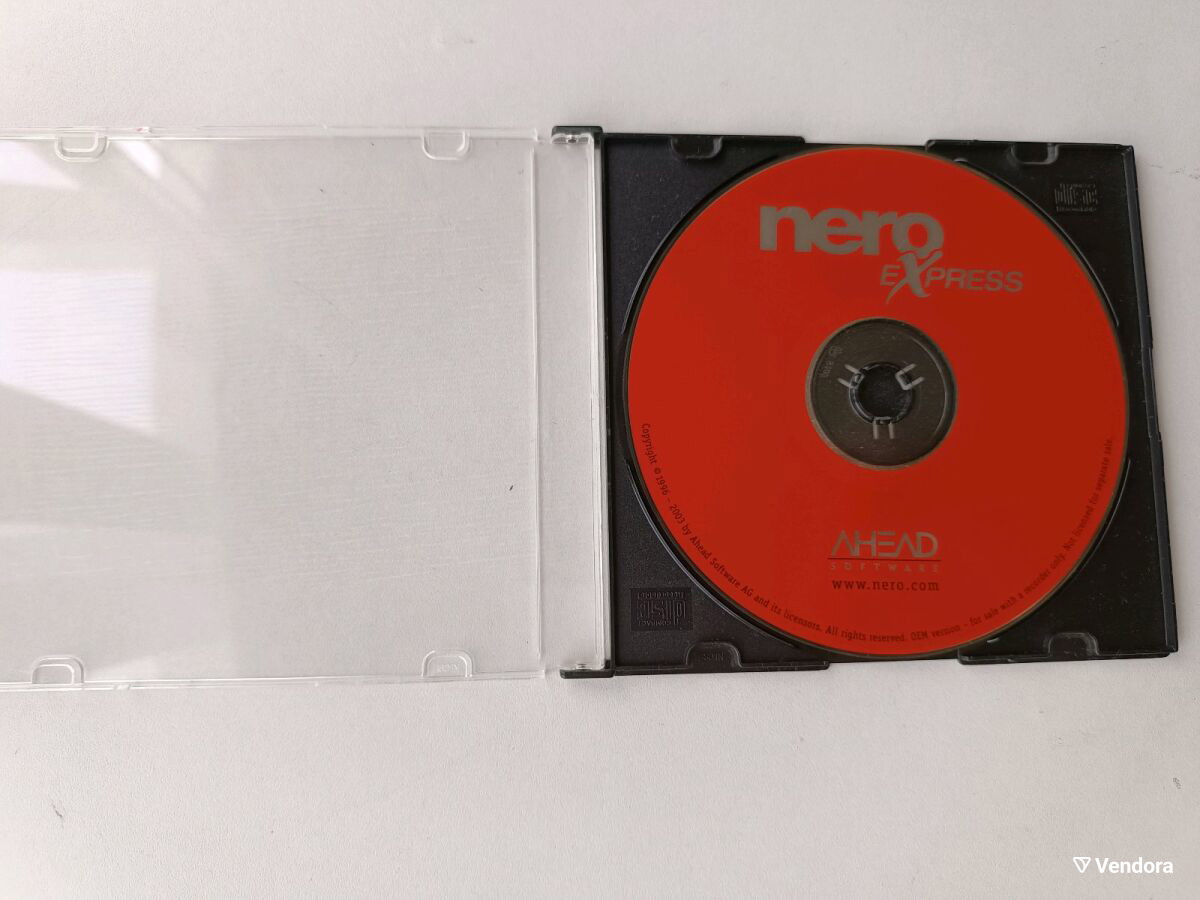 Nero Express CD software μεταχειρισμένο,… - € 3,00 - Vendora.gr