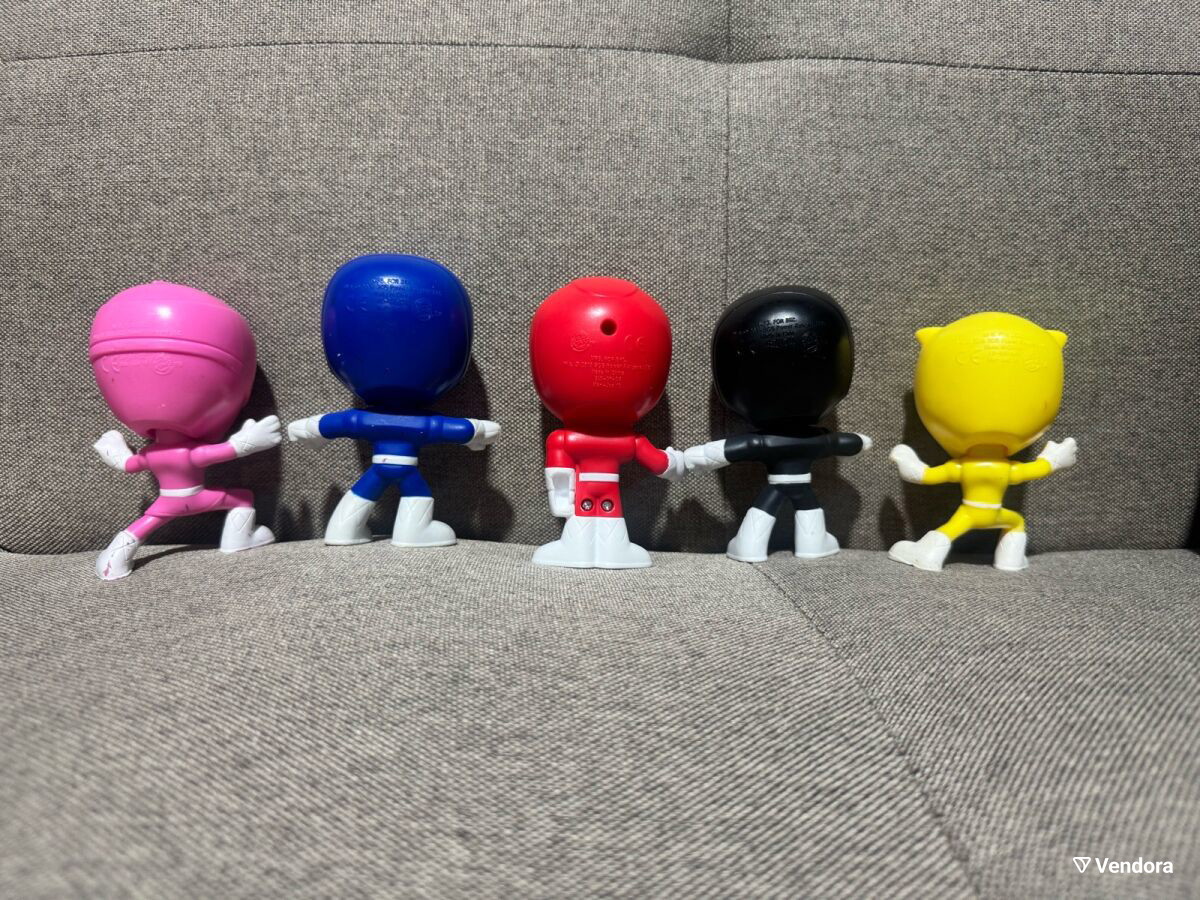 Power Rangers Burger King complete team - € 35,00 - Vendora.cy