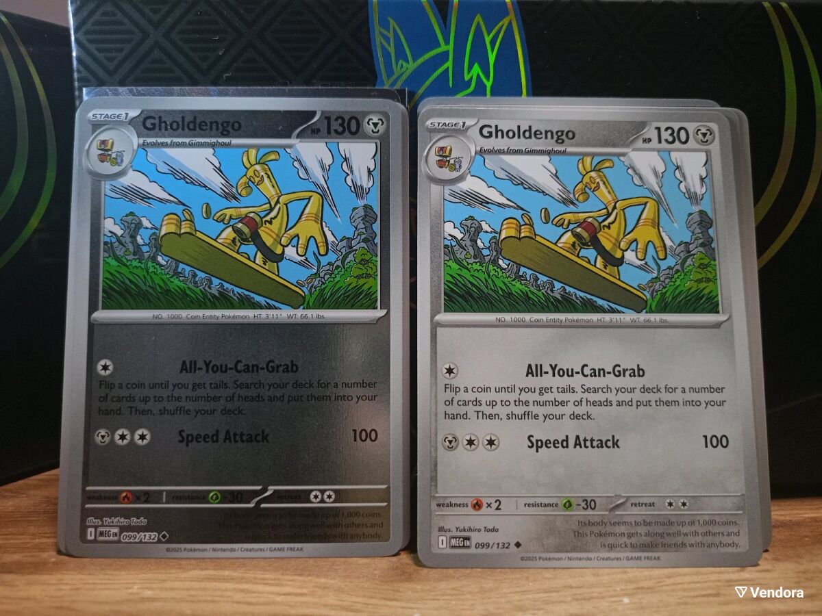 Κάρτα Pokémon Gholdengo Mega Evolution… - € 0,70 - Vendora.gr