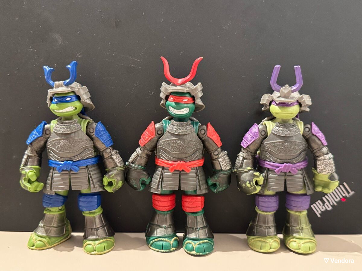 Φιγούρες TMNT Samurai Turtles Playmates… - € 8,99 - Vendora.gr