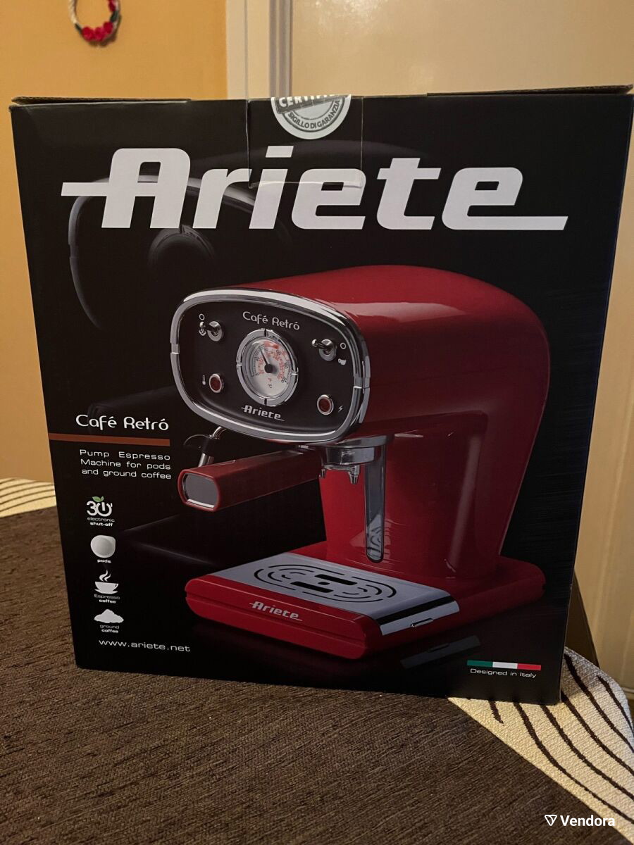 Ariete Café Retró Espresso Machine Mod.… - € 100,00 - Vendora.gr